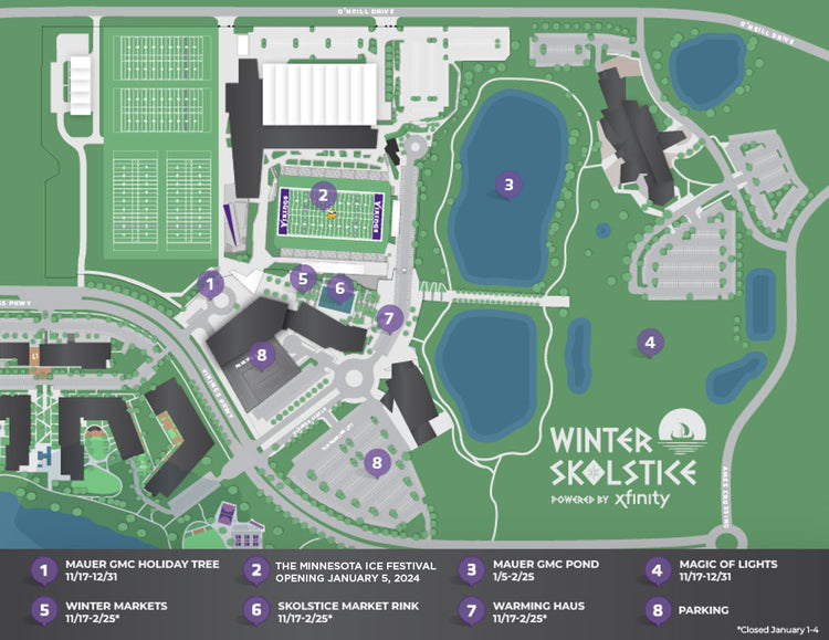 Viking Lakes Map
